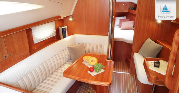 Charter Sailing boat Elan 344 Impression in Korfos, Saronic Gulf ...